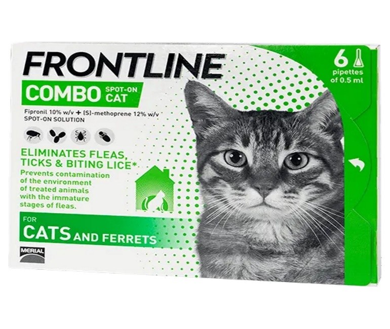Frontline Combo Spot-On for Cats and Ferrets 6 – Pack – Zoomecx